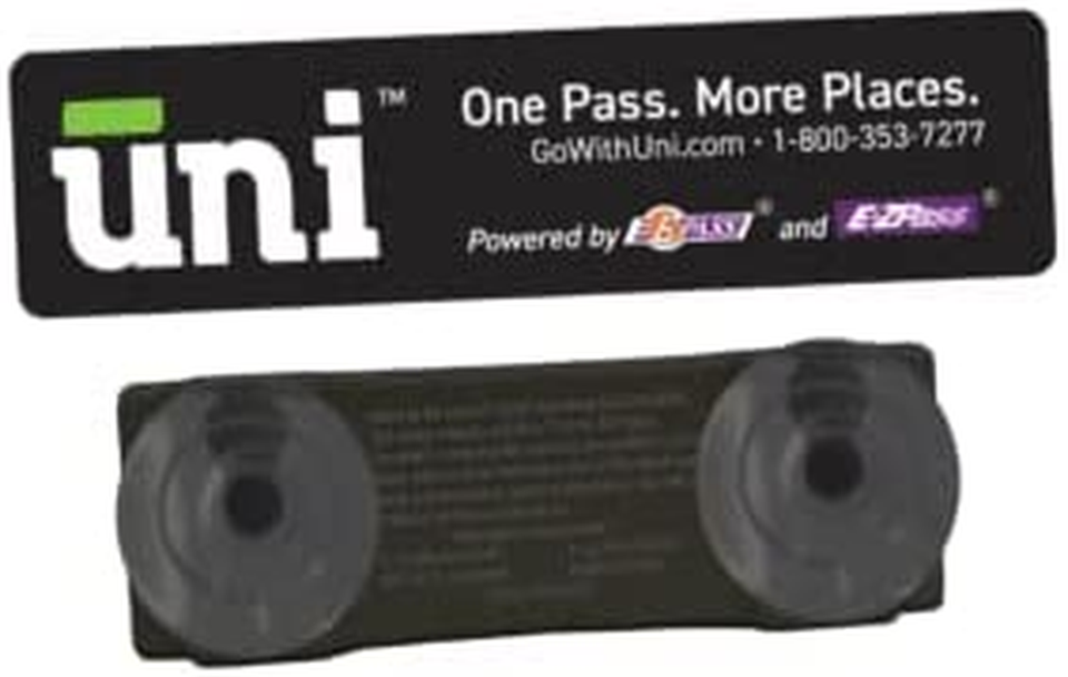 Uni EZ-Pass Transponder 19-State Portable Toll Pass, Activates in 24 ...