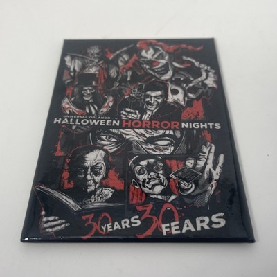 RARE Halloween Horror Nights 30 Years 30 Fears HHN 30 (2021) Icons ...