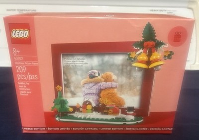 LEGO Promotional 40702 Christmas Picture Frame Limited Edition Original ...