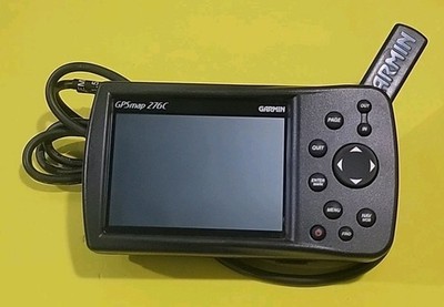 Garmin GPSMAP 276C Portable Color Chartplotter w/ Power cable ☆Please ...