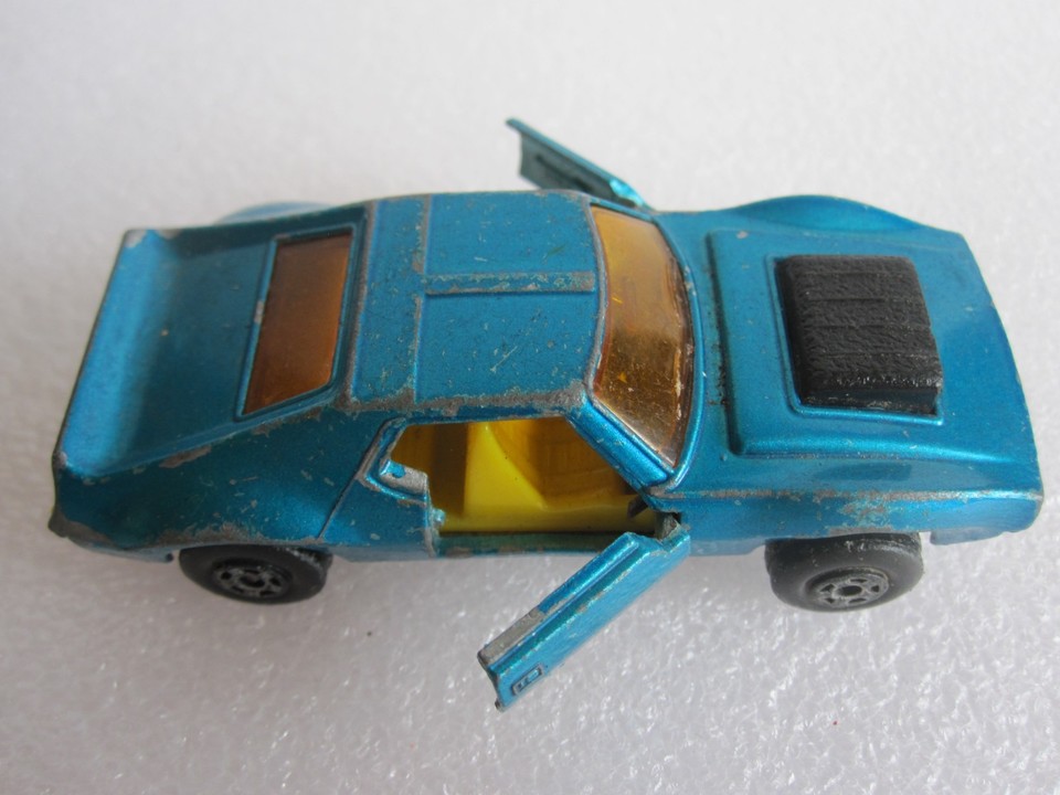 MATCHBOX SUPERFAST No; 9 AMX JAVELIN 1972 LESNEY MADE IN ENGLAND USED ...
