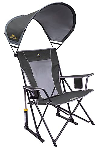 Sunshade Rocker Outdoor Rocking Chair with Canopy | eBay