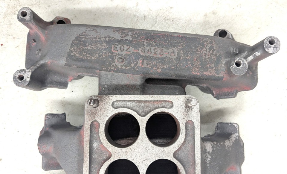 1956 FORD THUNDERBIRD Y BLOCK 292 312 INTAKE MANIFOLD ECZ 9425 A | eBay