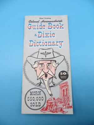 Colonel Horsepasture's Guide Book & Dixie Dictionary | eBay