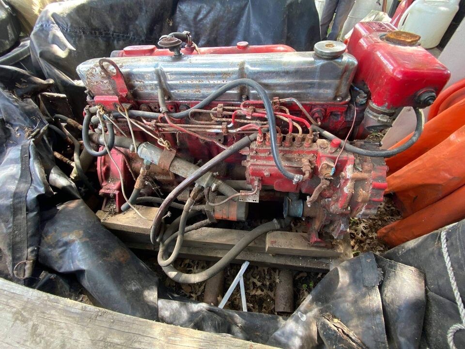 Ford Lehman 6D380 Marine Diesel Engine with ZF 220 Transmission | eBay