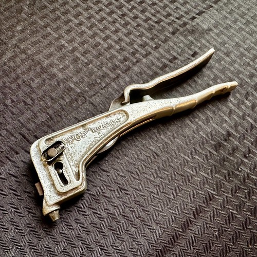 Vintage United Shoe Machinery Corp Hand Pop Riveter Rare 1959 PRP 26A ...