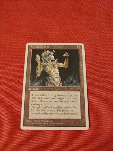 LIVING ARMOR CHRONICLES RARE CARTE MAGIC MTG VO ENG | eBay