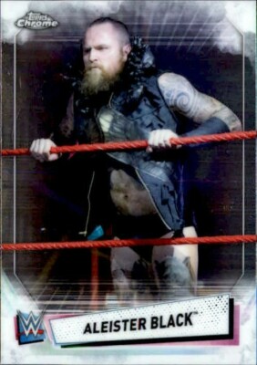 Aleister Black 2021 Topps Chrome WWE Card #46 | eBay