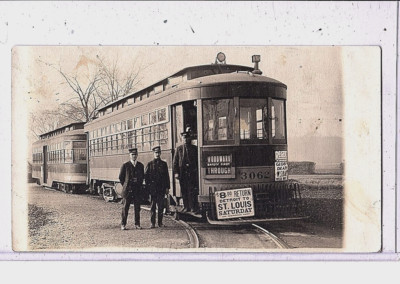 Real Photo Postcard RPPC Two Conductors & Detroit to St Louis ...