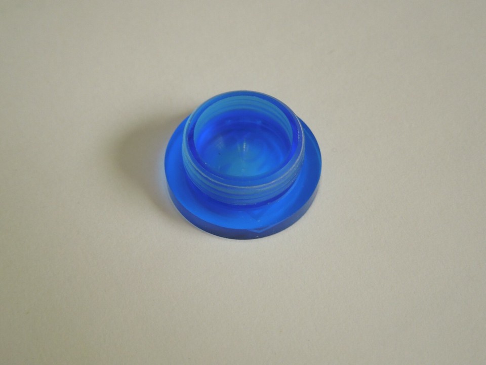 NOS V-Twin / Harley Davidson Blue High Beam Lens V-Twin P/N 39-0888 HD ...