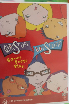 GIRL STUFF BOY STUFF RARE OOP DVD ANIMATION CARTOON TV SERIES GAMES ...
