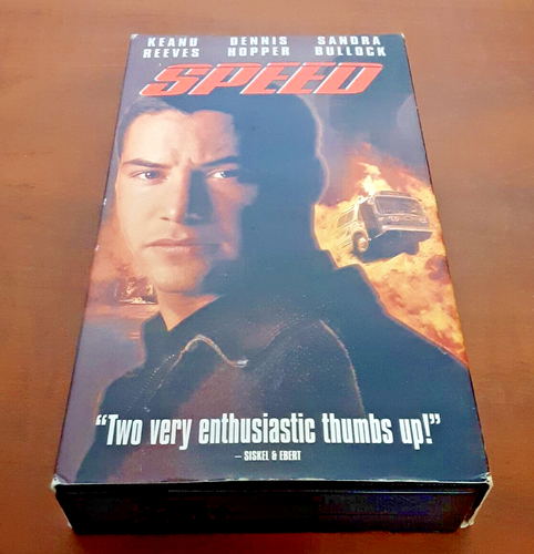 Speed VHS VCR Video Tape Used Movie Keanu Reeves | eBay