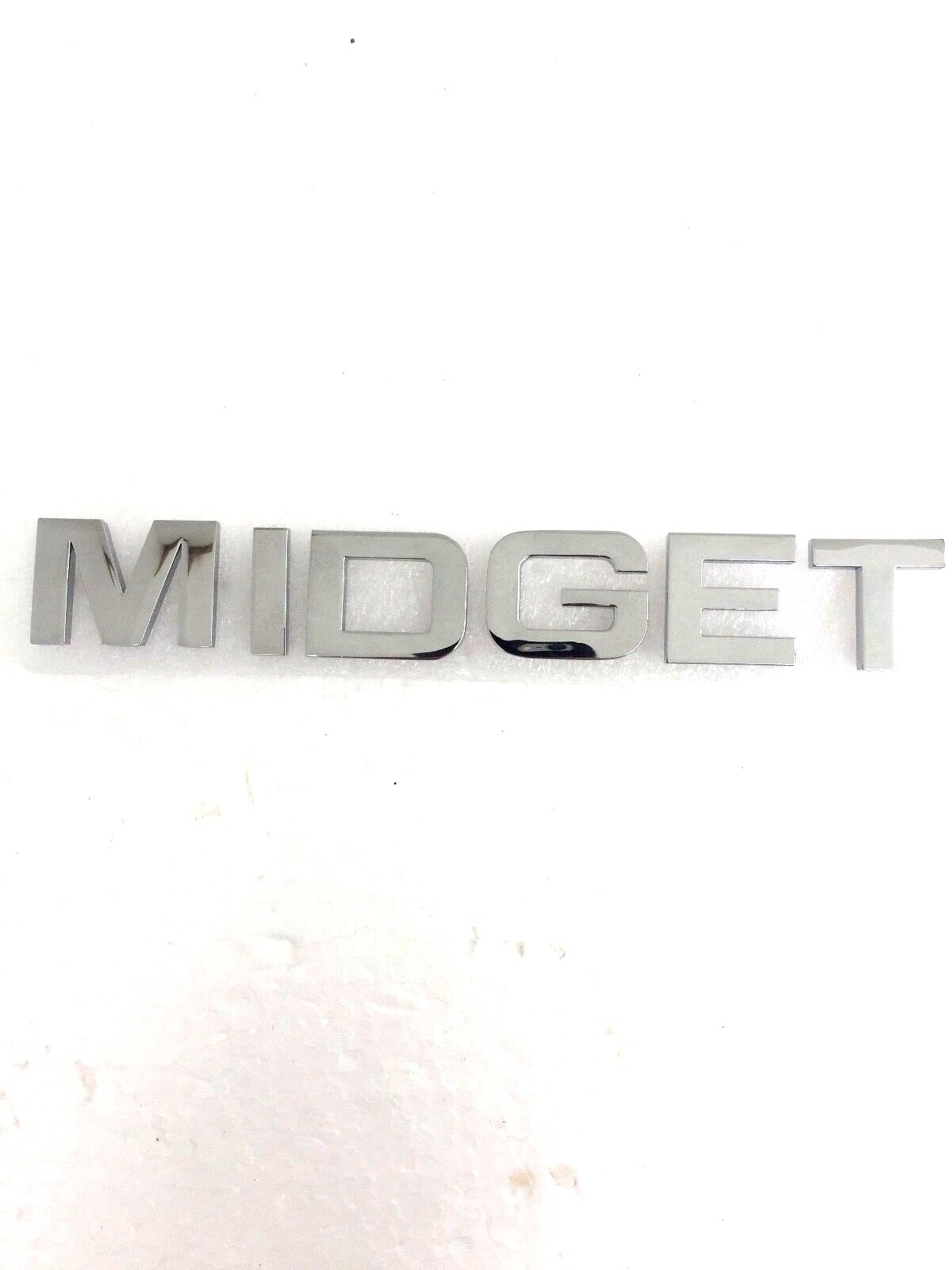 18G8761 - MG MIDGET CHROMED LETTER SET BADGE 18G8761 OE J.FRAY B'HAM ...