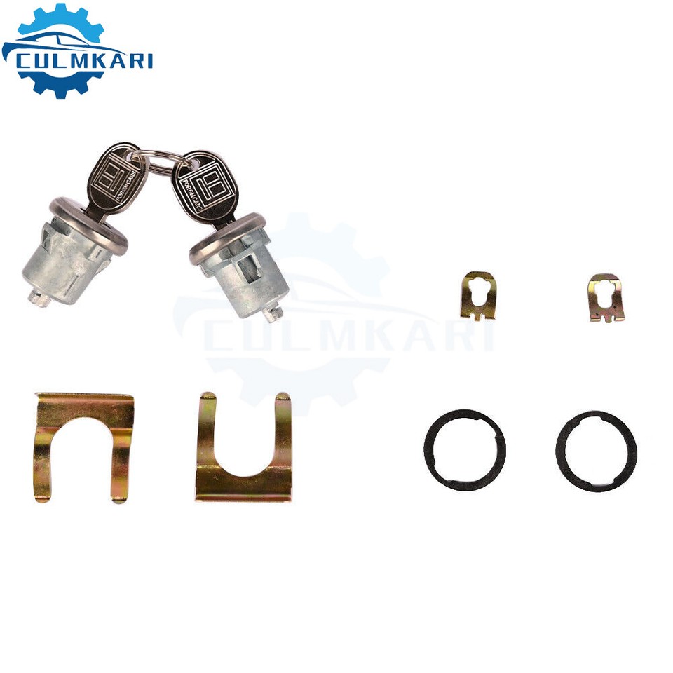 NEW Pair（2）Door Lock Cylinder Set For Chevy Chevrolet GMC Truck SUV ...