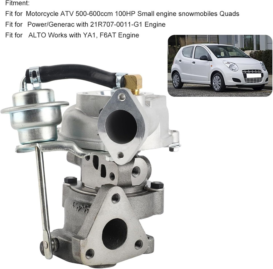 RHB31 VZ21 Mini Turbo for Small Engine 100HP For Rhino Motorcycle ATV ...
