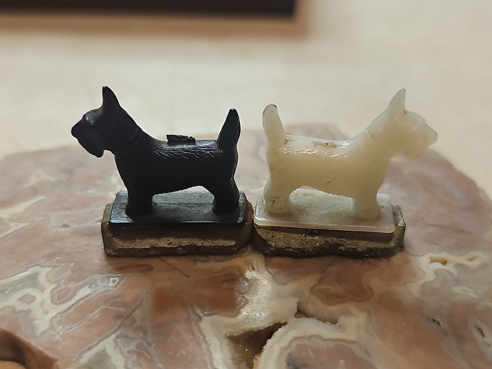 Magnetic Scottie Dogs Vintage 1950 Tricky Dogs Repel & Attract, no box ...