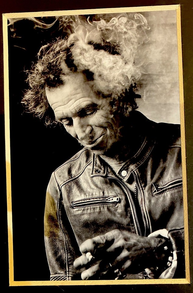 “17 X “8.75 Keith Richards Mounted Wall Art - Used - Good Condition ...