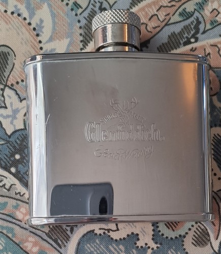 Unused Stainless Steel Glenfidditch Hip Flask High Quality Stainless ...