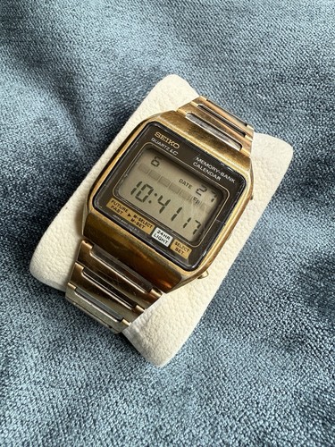 Vintage Seiko M354-5019 James Bond “Moonraker” Memory Bank Watch Japan ...