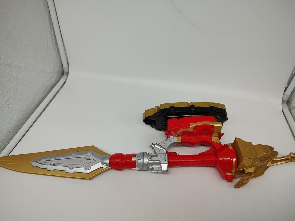 Power Rangers Megaforce DX Ultra Dragon Sword Gosei Morpher Card Bandai ...