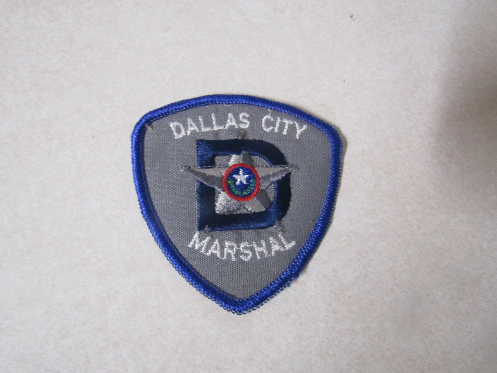 PATCH OLDER LAW ENFORCEMENT POLICE DALLAS CITY MARSHAL | eBay