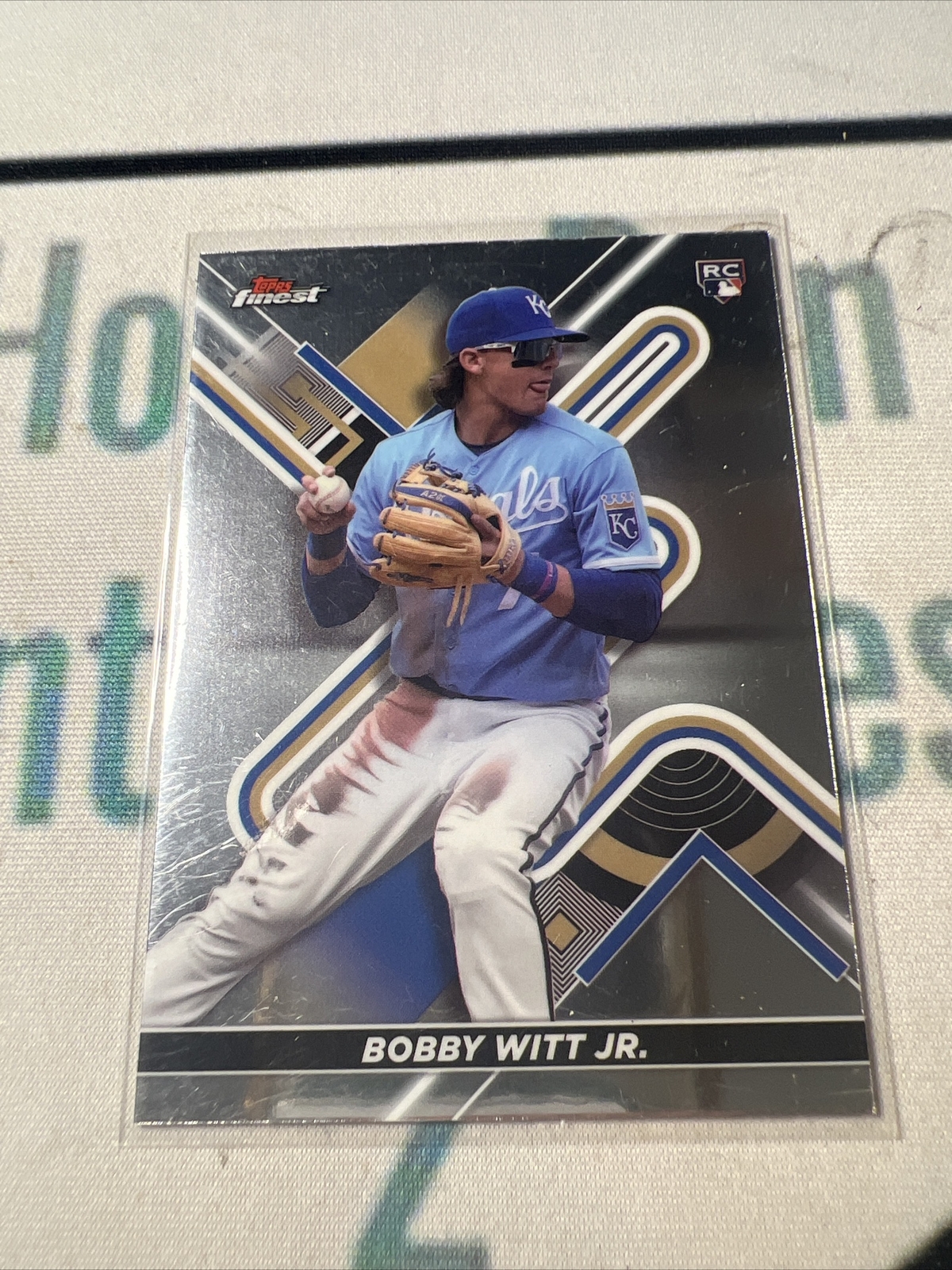 2022 TOPPS FINEST BOBBY WITT JR ROOKIE CARD RC KC ROYALS | eBay