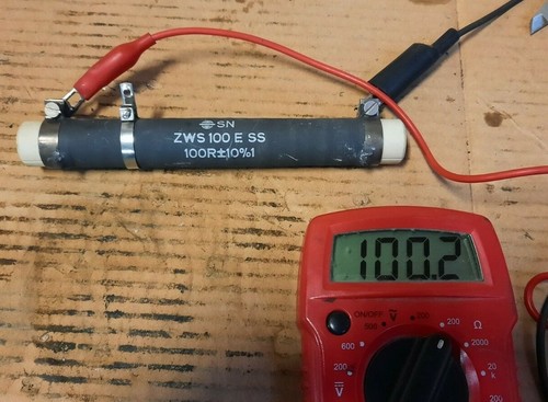 VISHAY #ZWS 100 E SS RESISTOR WIREWOUND CEMENTED (100 W, 2.7-1.8k OHMS ...