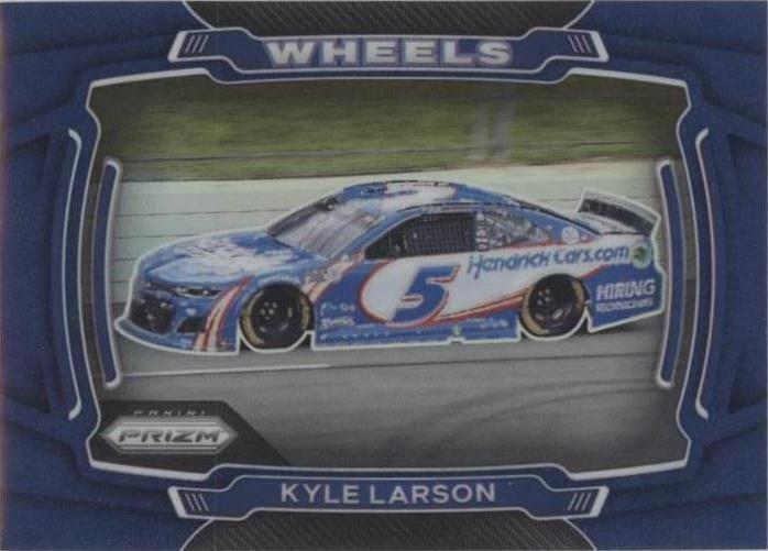 2021 Panini Prizm - Wheels Kyle Larson #69 Blue Prizm for sale online ...