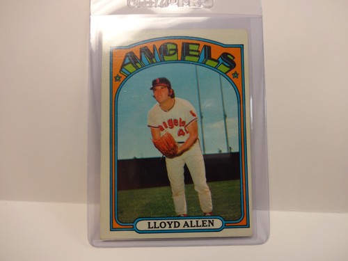 1972 Topps Baseball Lloyd Allen California Angels Card #102 | eBay