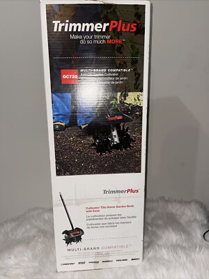 TrimmerPlus GC720 Garden Cultivator Attachment with Four Premium Tines ...