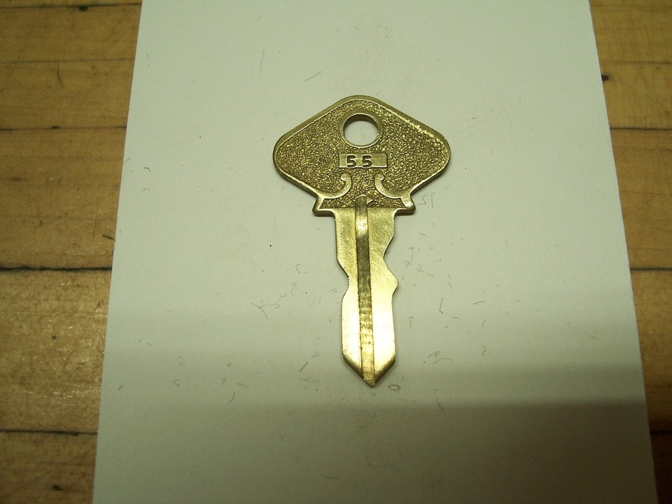 Vintage Script Ford Model T Ignition Switch Key 55 Gold | eBay