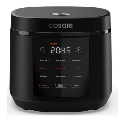 COSORI 5.0-Quart Rice Cooker and Slow Cooker with 9 Cooking Functions ...