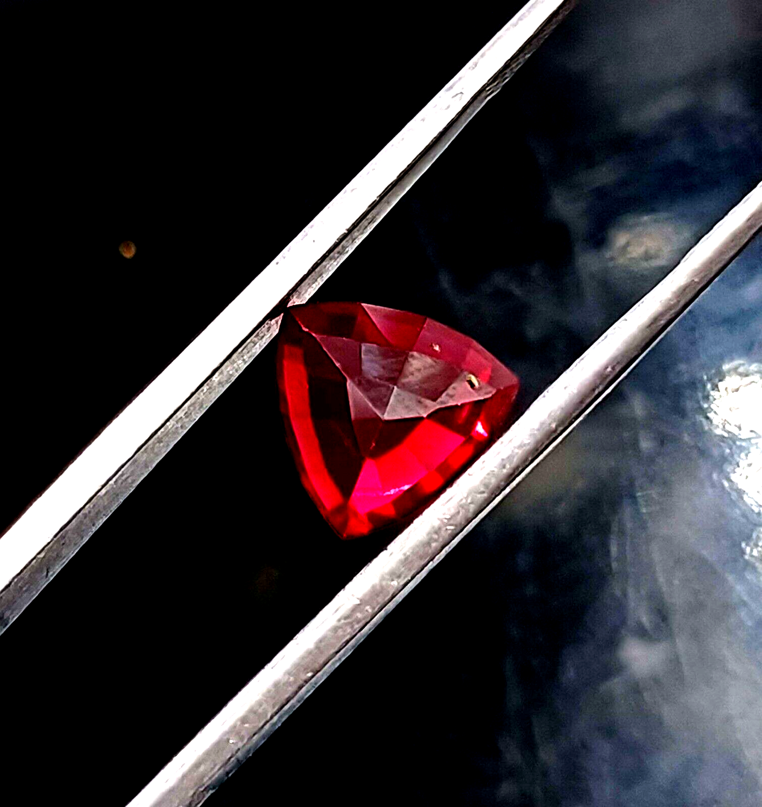 Precious 4.50 Carat Burma Red Ruby Trillion Shape Certified Loose ...