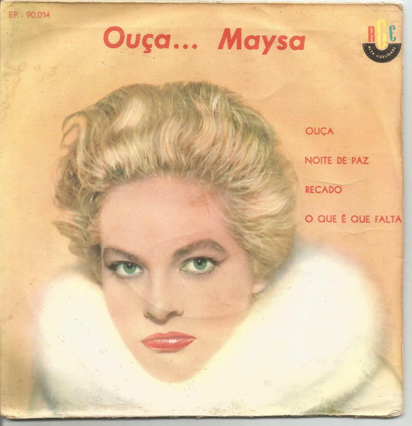 MAYSA ouça / noite de paz +2 7" 45 EP Brazil PS Samba Bossa Jazz | eBay