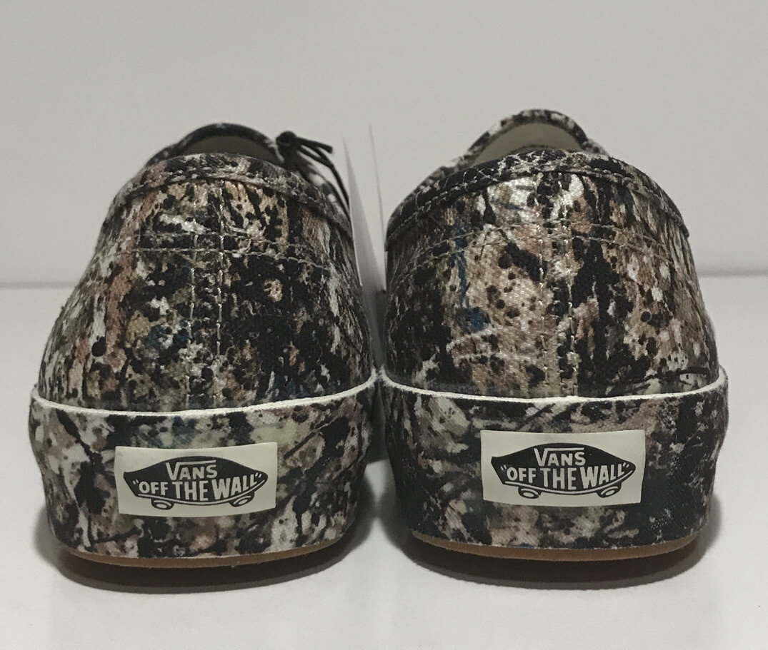 Vans Jackson Pollock MOMA Women's Size 7.5 Art Print Limited Edition ...