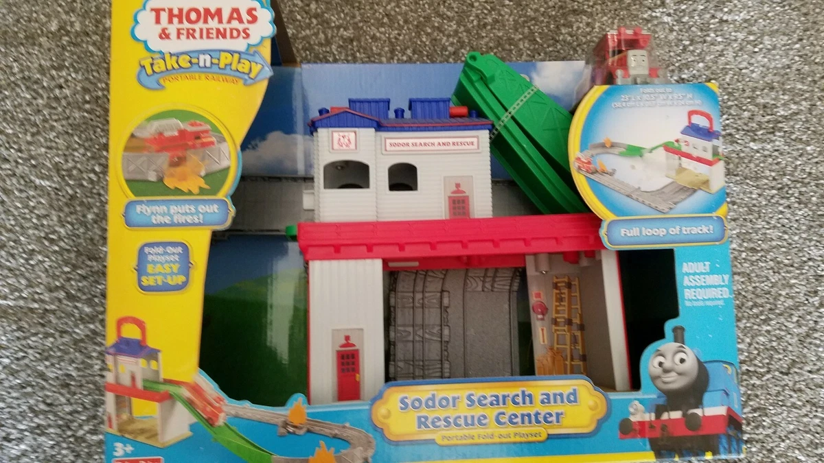 Thomas Friends Take-n-Play Sodor Search And Rescue Center, 48% OFF