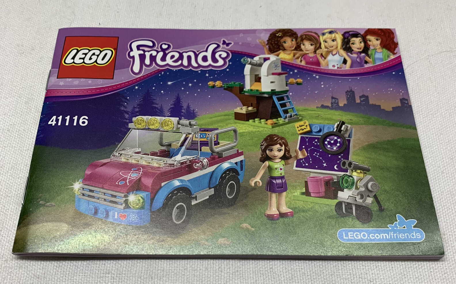 Lego Friends Manual For Set 41116 Olivia’s Exploration Car NO BRICKS | eBay