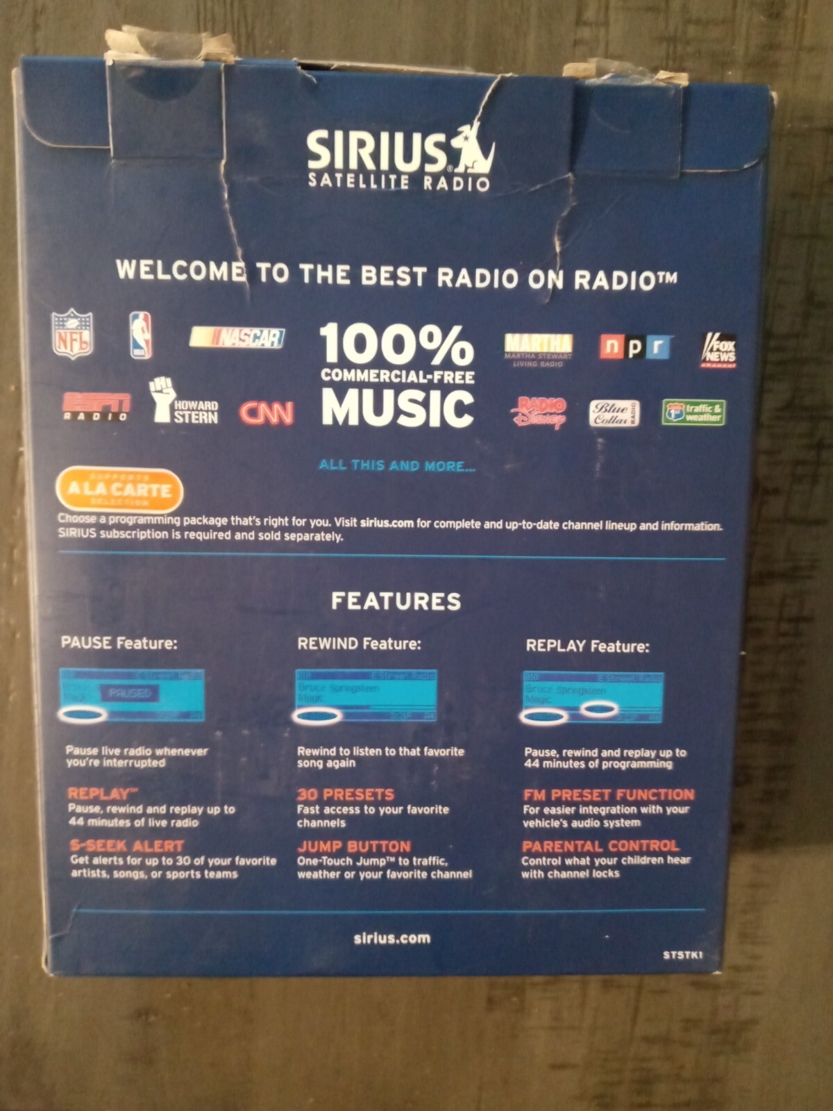 Sirius Starmate 5 For XM / For Sirius Car & Home Satellite Radio ...