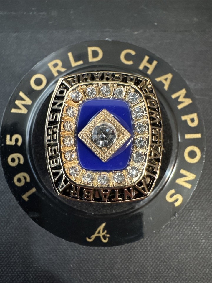 Atlanta Braves 1995 World Series Replica Ring Tom Glavine SGA 8/22/25 ...