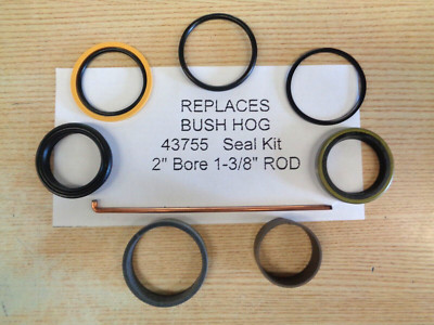 43755 Bush Hog Replacement seal kit 2" cylinder bore & 1-3/8" Rod | eBay