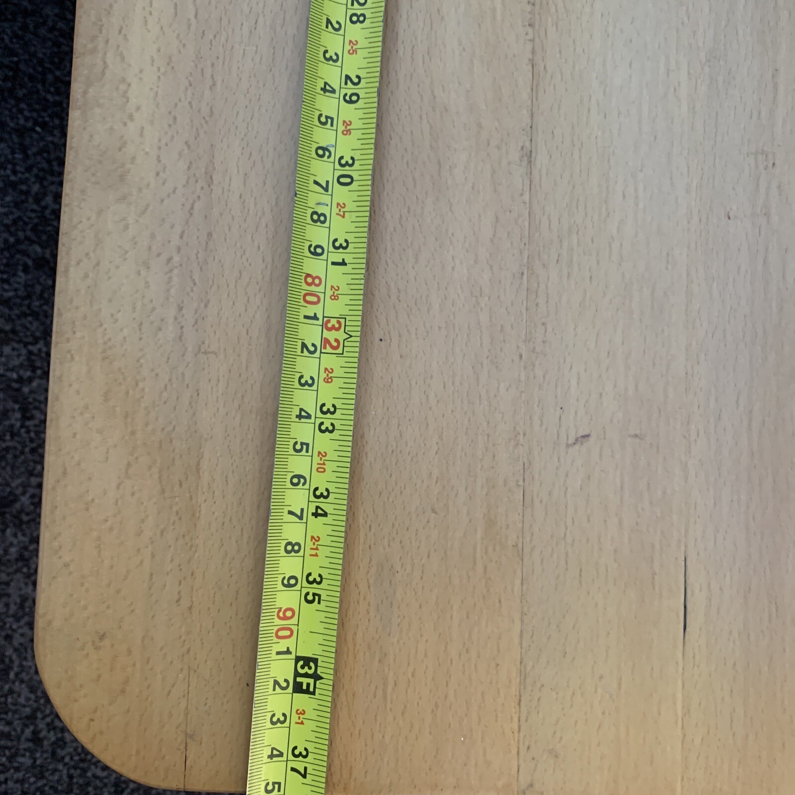 Unique Low Height Solid Pine Coffee / Side Table 36cm High, 95cm Long ...