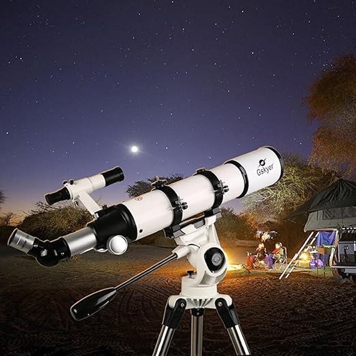 90mm REFRACTOR Telescope Alt-AZ Mount. Factory Sealed. IN TIME FOR ...