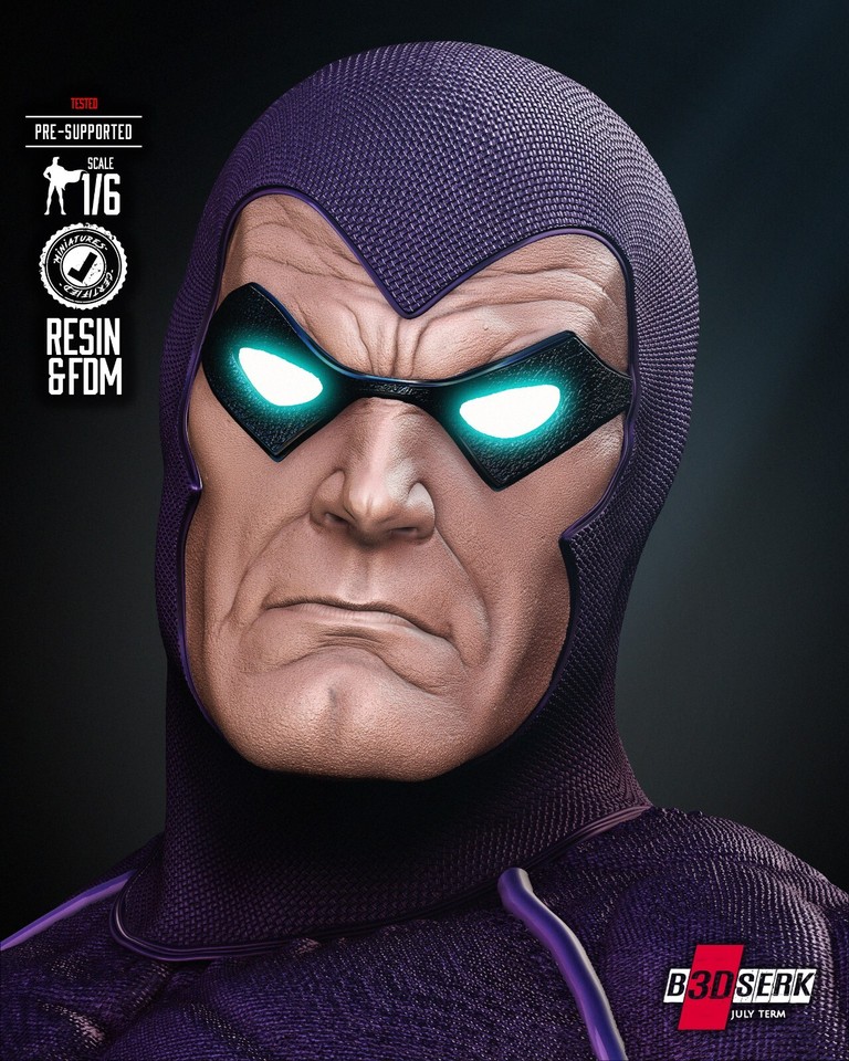 3D Resin Printed The Phantom Statue Kit - Unpainted & Unassembled Model ...