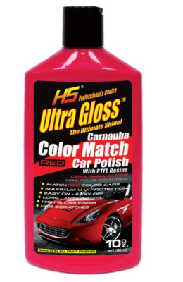 HS Red Car Polish Liquid Wax Long Lasting Protection Boat RV's Wax 10 ...
