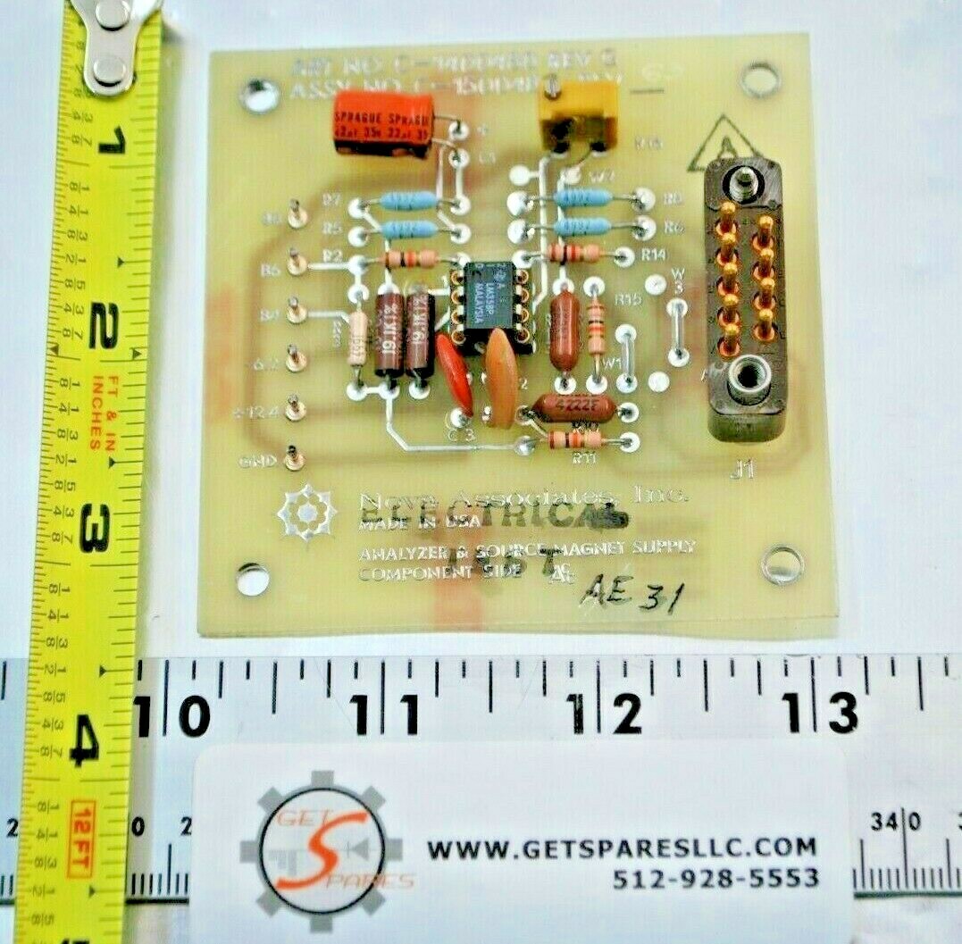 C-1500482 / PCB ANALYZER & SOURCE MAGNET SUPPLY AXCELIS / NOVA for sale ...
