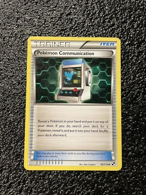 Pokemon Communication 99/114 - Black & White - Uncommon - Pokemon Card ...