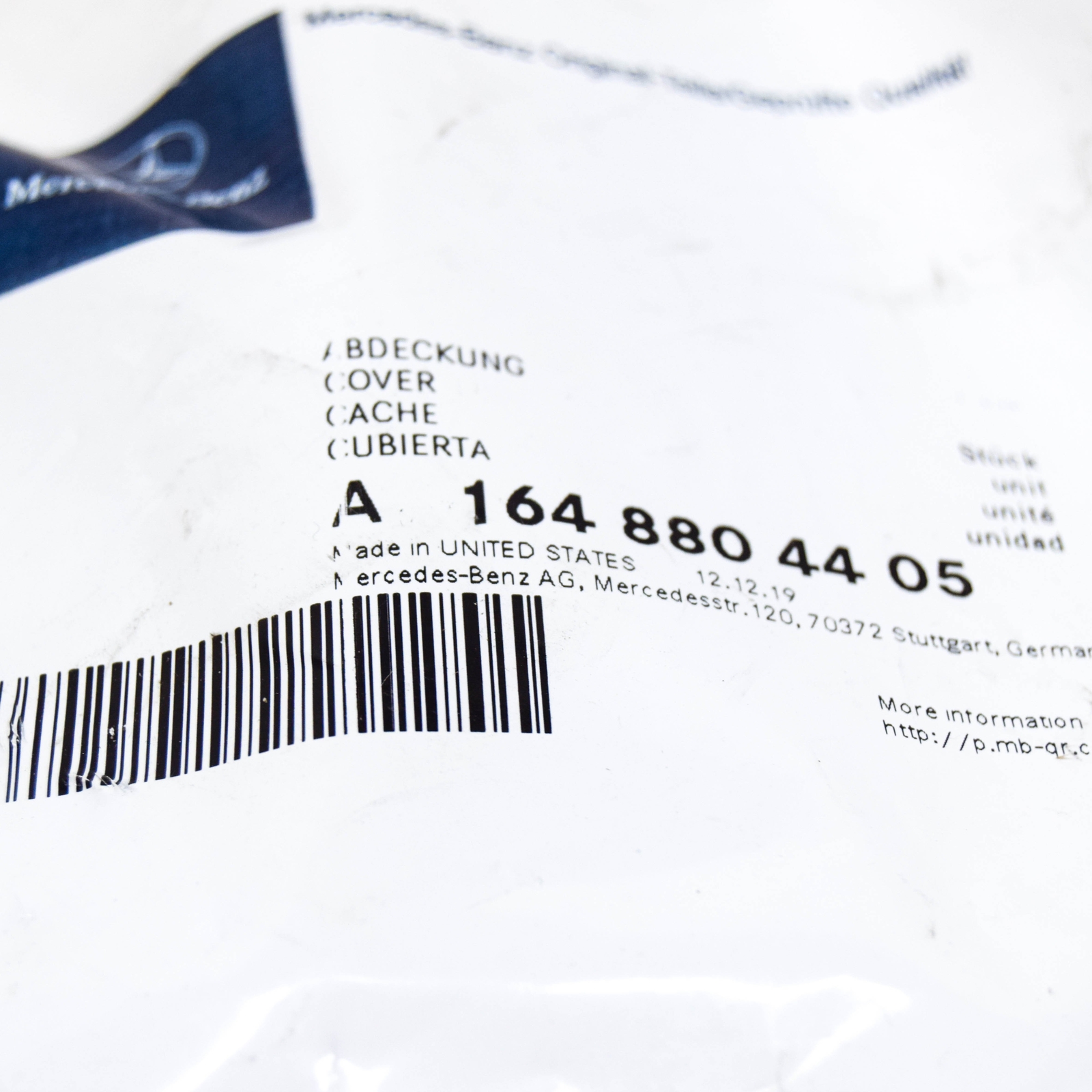 2009 MERCEDES BENZ Ml Class W164 RHD Hood Bonnet Right Grille ...