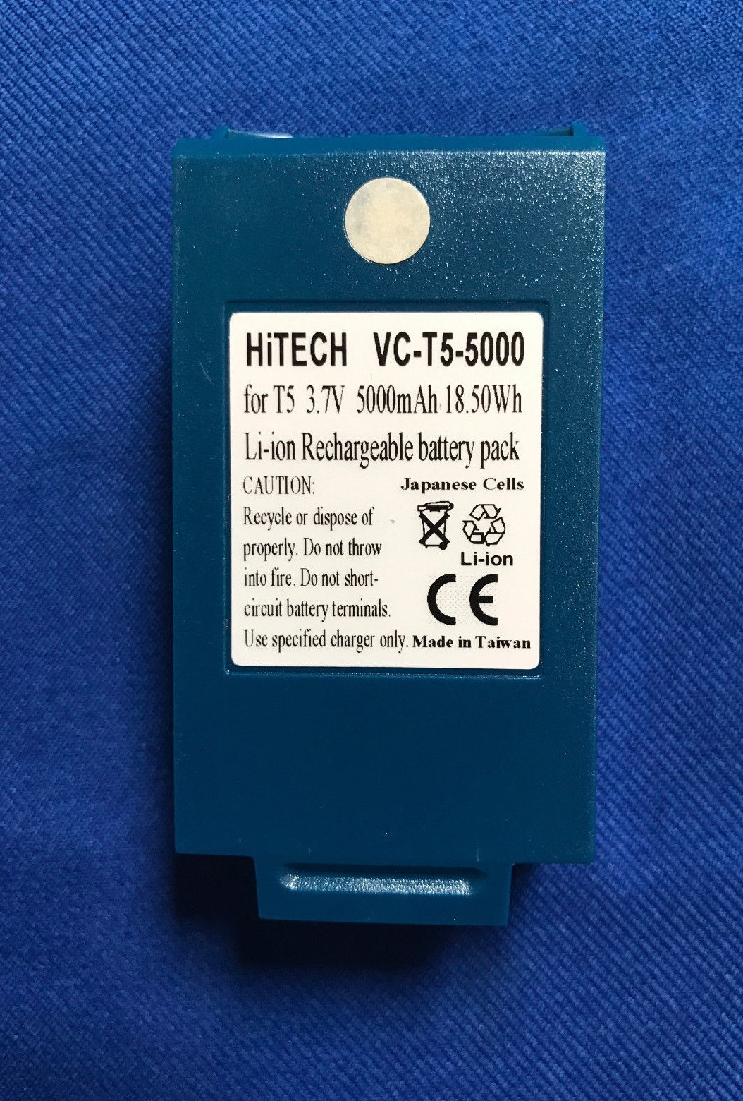 Hitech VOCOLLECT P/N.:730022,136020805B T5..*Japan Li-ion3.7v5Ah18.5Wh ...