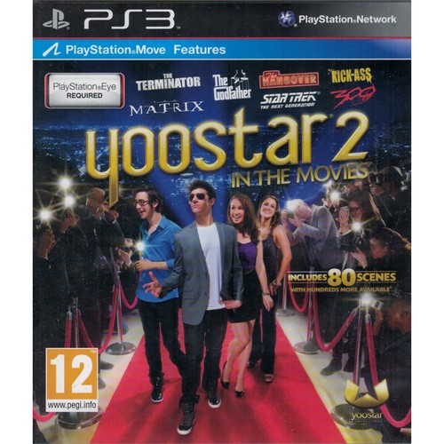 Yoostar 2 in the Movies PS3, Playstation 3 Game, USED | eBay