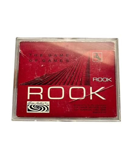 Vintage ROOK Card Game 1968 Parker Brothers 100% Complete w/ Plastic ...